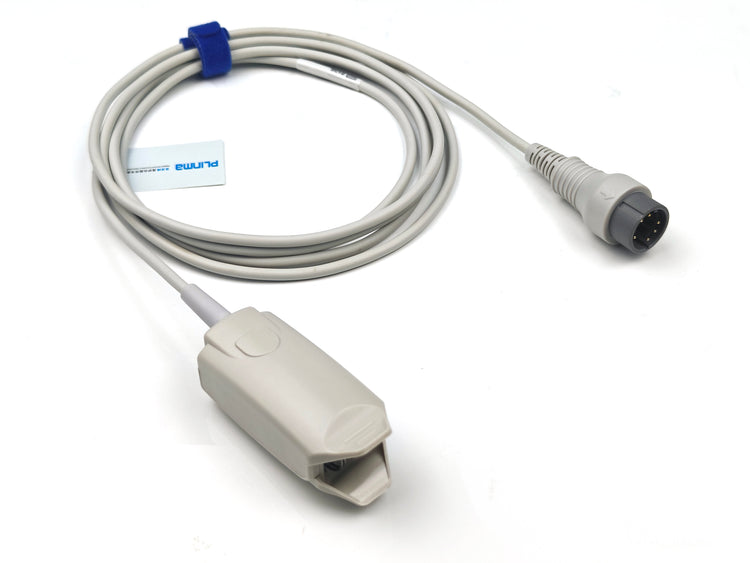 Plinma Compatible ZonCare PM7000D Direct-Connect Adult Finger Clip SpO
